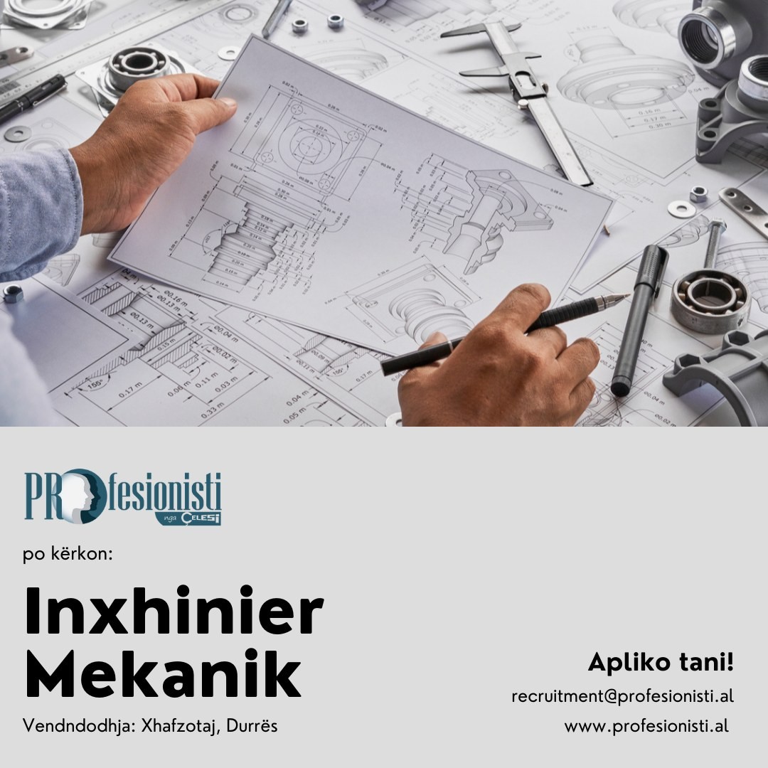 Inxhinier Mekanik – PunaJuaj.com