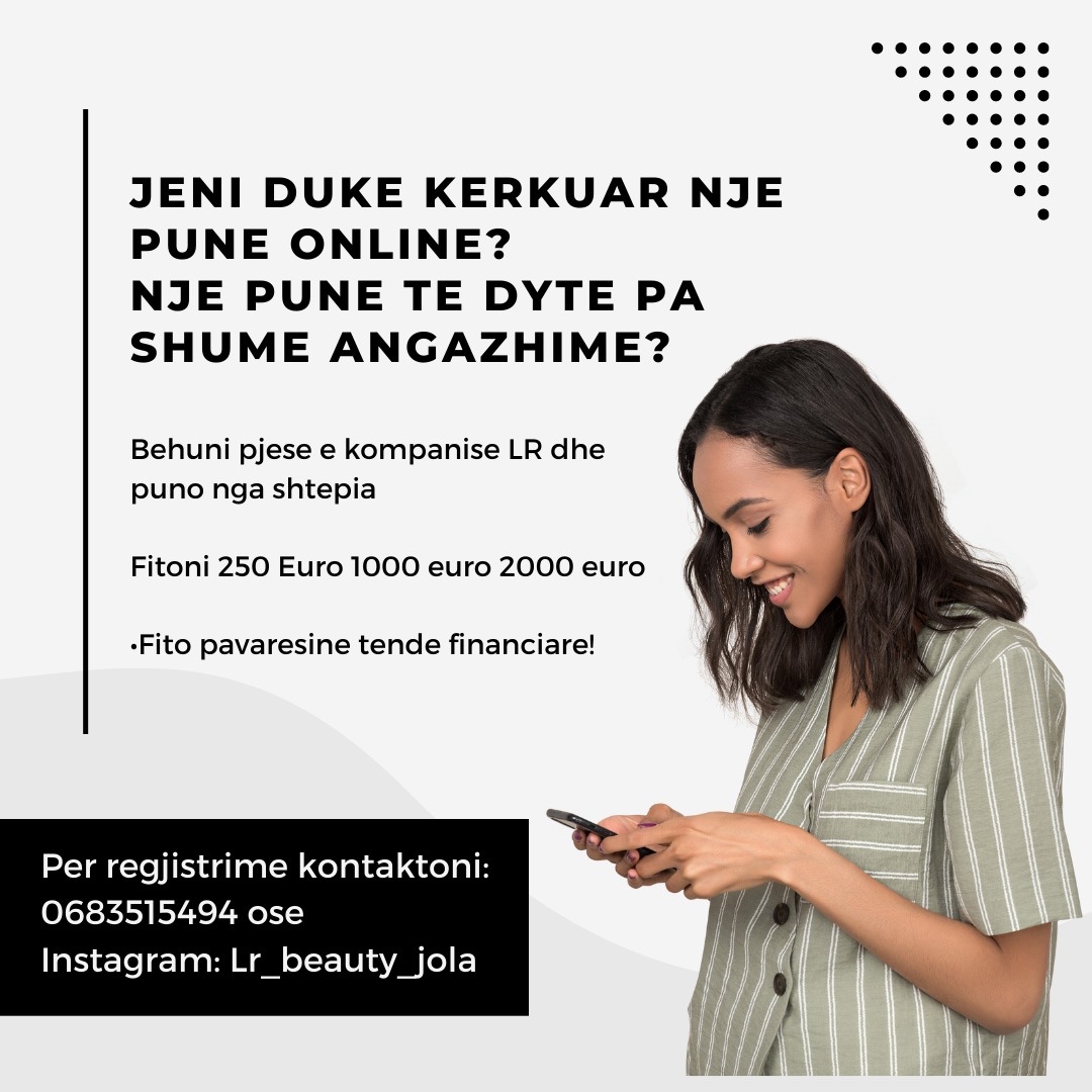 Tirane, Jeni duke kerkuar nje pune online? •Nje pune te dyte pa shume ... Tirane, Jeni duke kerkuar nje pune online? •Nje pune te dyte pa shume ...